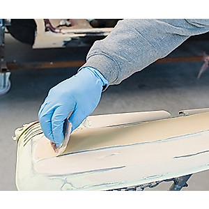 Adenna EPW446 Empower 8 mil Powder-Free Nitrile Exam Gloves, Medical Grade, Blue, Large, Box of 100