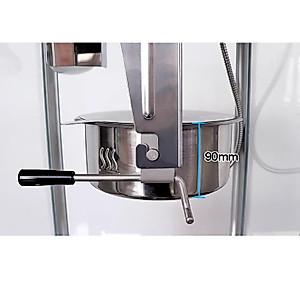 Popcorn Machine, Commercial Popcorn Cooker, Electric Popcorn Machine, Suitable for Home Theater, Party