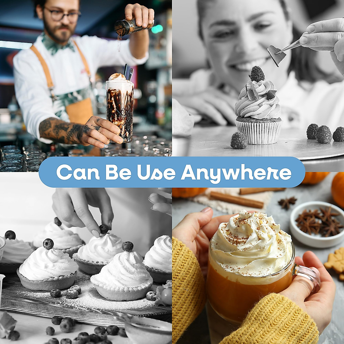 Creamright Ultra-Purewhip 100-Pack N2O Whipped Cream Chargers