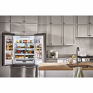 Spectrum Hexa in-Fridge Large Refrigerator Organizer Bin for Storage and Organization of Fruit Vegetables Produce and More, 8.5 x 4 x 4.25