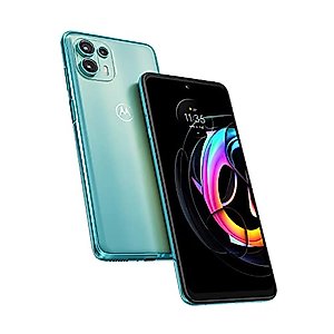 Motorola Edge 20 Lite (128GB, 6GB) 6.7" 90Hz OLED, Dual SIM (Euro 5G / Global 4G LTE) GSM Unlocked (T-Mobile, AT&T, Metro) International Model XT2139-1 (Lagoon Green)