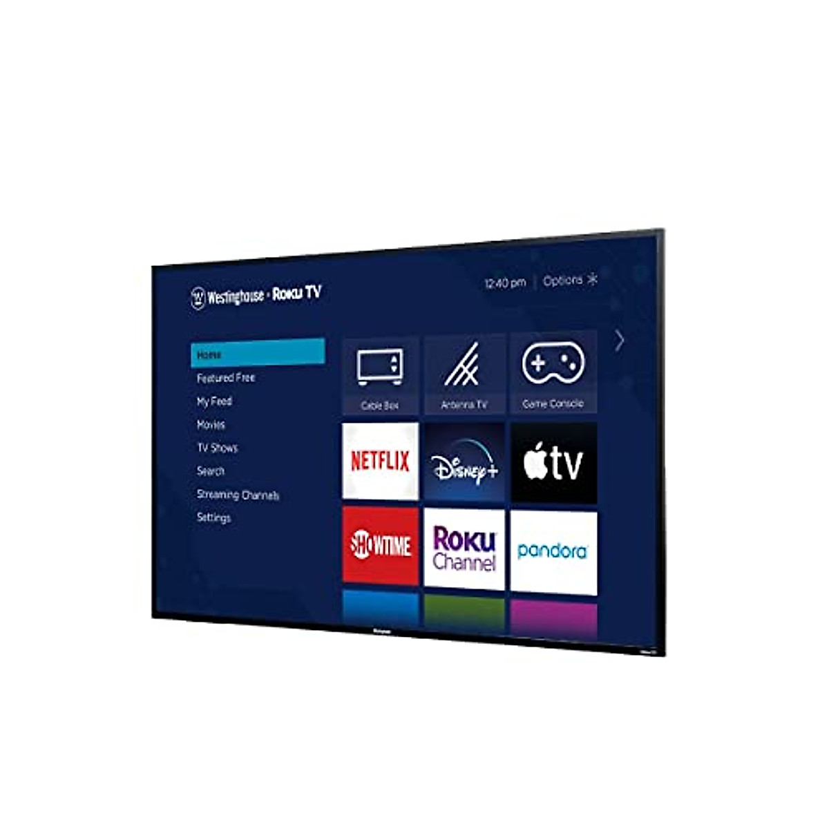 Westinghouse 55-Inch 4K Ultra HD Smart TV HDR10 Compatible with Alexa & Google Assistant 60Hz Refresh Rate + Free Wall Mount (No Stands) WR55UX4019 (Renewed)