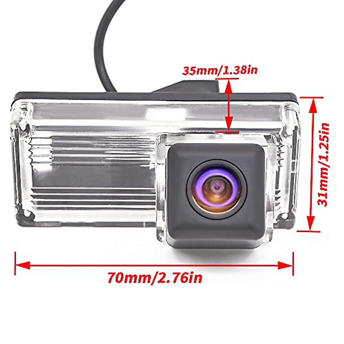 Backup Rear View CCD Car Reverse Car Rearview reversing Parking Kit Camera for Toyota Land Cruiser LC100