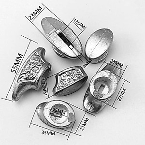 Steel head knife making DIY knife handle hand guard hand block knife knife embryo accessories making hand guard castings