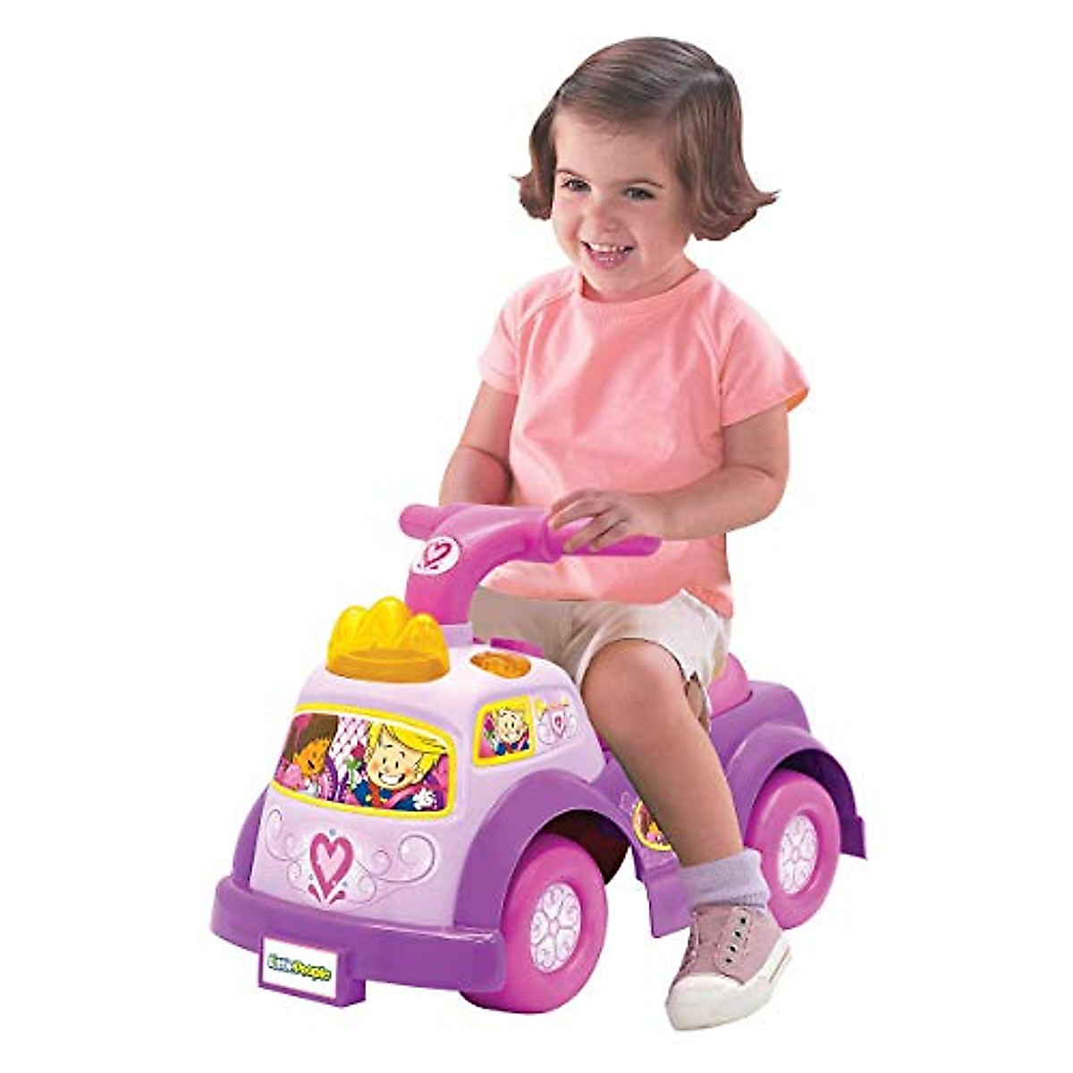 Fisher-Price Ride on for Girls Kids Little Princess Ride-On