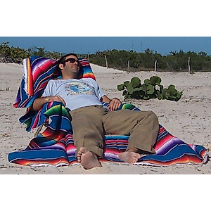 Six Sarape XL Meditation Blanket Wholesale Serape (6) Mexico Throw Yoga Mat Accessory Mexican000203