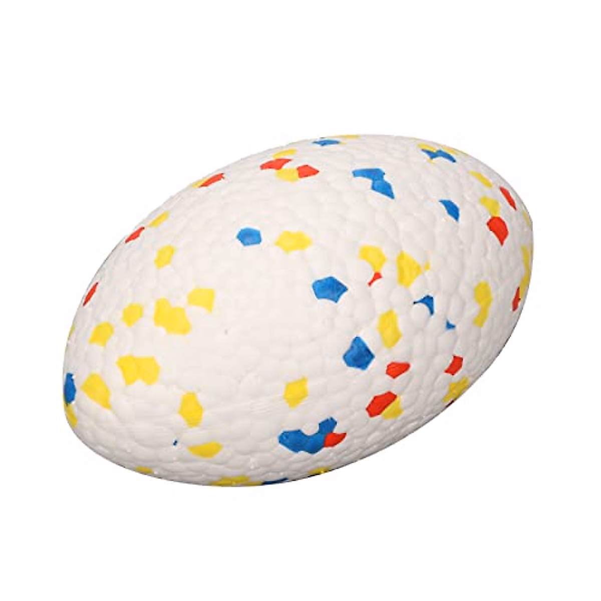 Ikunde Dog Color Rugby Toy Bite Resistant Teeth Grinding High Bouncing Power Interactive Floating Dog Chew Toy Balls