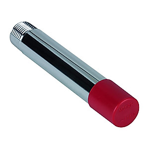 Straight Plastic Caps - TPE Straight Cap 1.719" (43.7mm) x 1.000" (25.4mm) +Knurl Yellow Tpe MOCAP S1.719-16KYW8 (qty100)