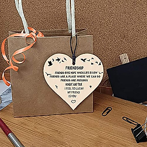 Birthday Gifts for Women Friendship Funny Relationship Gifts Unique Inspirational Personalized Small Plaques Under 10 Dollars Presents for Men Women Her Female BFF Girls