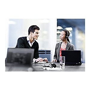 Sennheiser SC 260 USB MS II (506483) - Single-Sided Business Headset | For Skype for Business, Softphone, and PC | with HD Sound, Noise-Cancelling Microphone (Black)