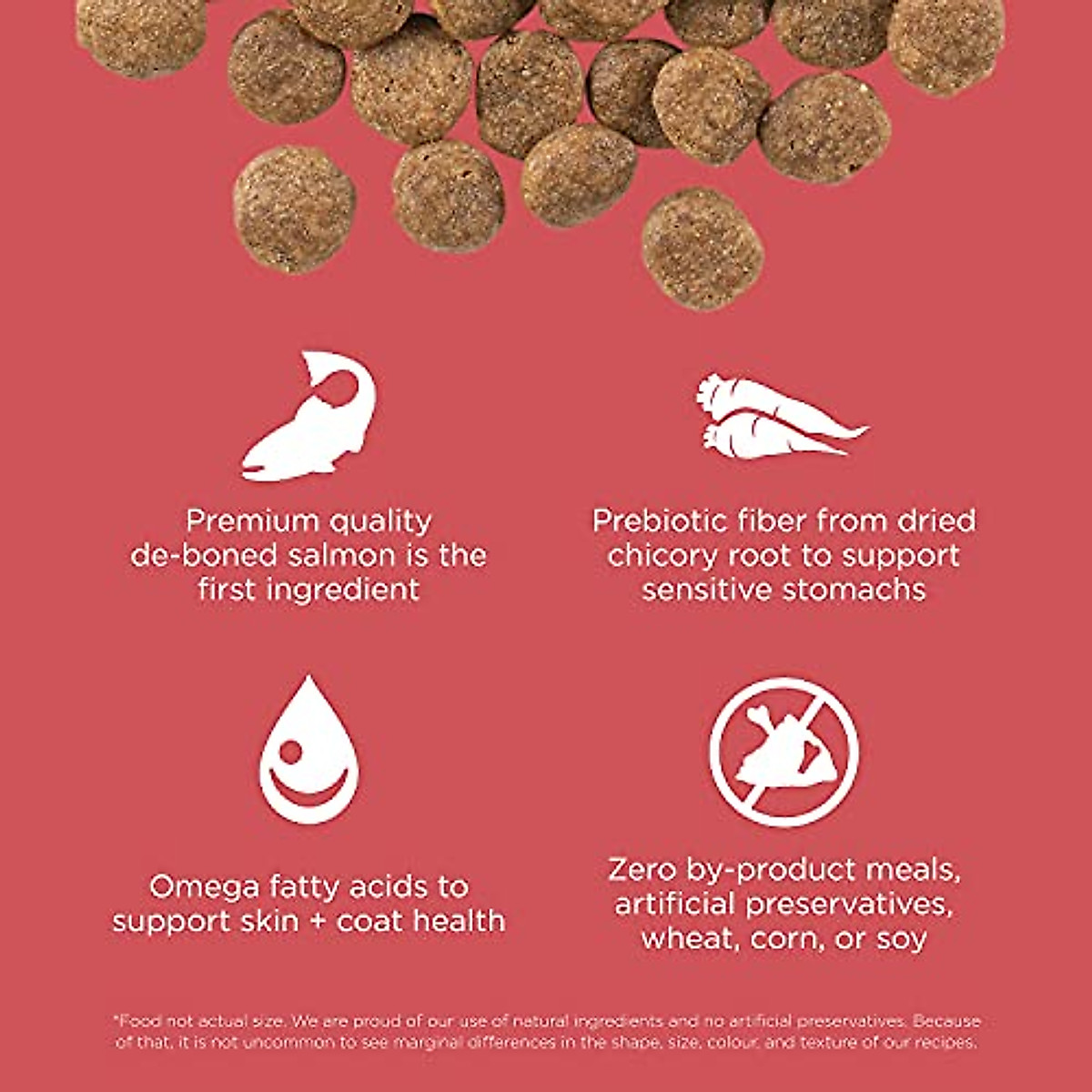 GO! SOLUTIONS Sensitivities – Salmon Recipe – Limited Ingredient Dog Food, 22 lb – Grain Free Dog Food for All Life Stages – Dog Food to Support Sensitive Stomachs