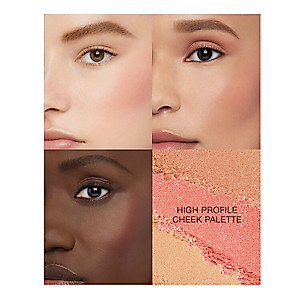 NARS High Profile Cheek Palette - Set Contains 6 Blush Shades in Nude Revue, Spin Off, High Demand, Hit it Off, Showdown, Just Lust