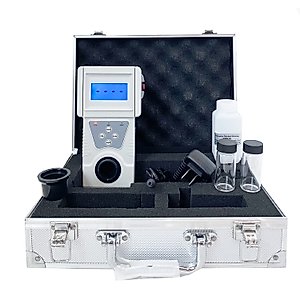 HFBTE Turbidity Meter Turbidimeter Turbidity Tester Analyzer Portable Turbidimeter Lab Turbidity Meters with Range 0 to 200 NTU Minimum Indication 0.1 NTU Formazine Standard Turbidity Solution