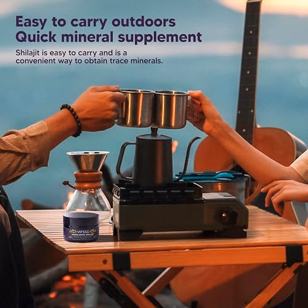 VIFSSG Shilajit Pure Himalayan Organic, 700 Mg Shilajit Supplement, Shilajit Resin Organic, Gold Grade Nature Shilajit with 4 in-1 Complex for Energy Support, 30 Grams, 1 Pack