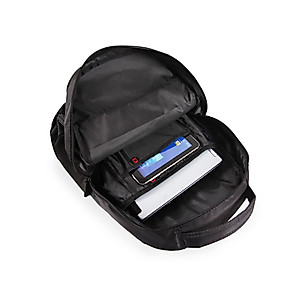 Nautica Armada Laptop Backpack, Black, One Size