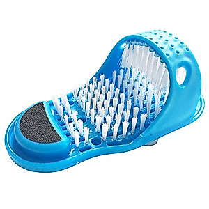 Little World Simple Feet Cleaner, Feet Cleaning Brush, Foot Scrubber for Washer Shower Spa Massager Slippers, Easter Gift