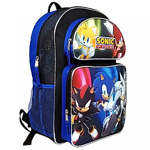 Sonic the Hedgehog 16 Inches Large School Backpack