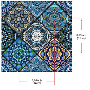 DKTIE Window Privacy Film with Installation Tools Frosted Glass Static Clings Non Adhesive, Stained Glass Window Film Art Deco, Window Decals, Window Sticker (B110, 17.7" x 78.7")