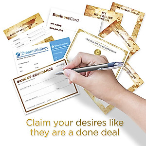 Magnificent 101 Large 23" x 17" Feng Shui Vision Board Kit | Create a Board of Your Ambitions & Turn Your Dreams into Reality by Visualizing & Manifesting Those Life Goals | Gift for Women