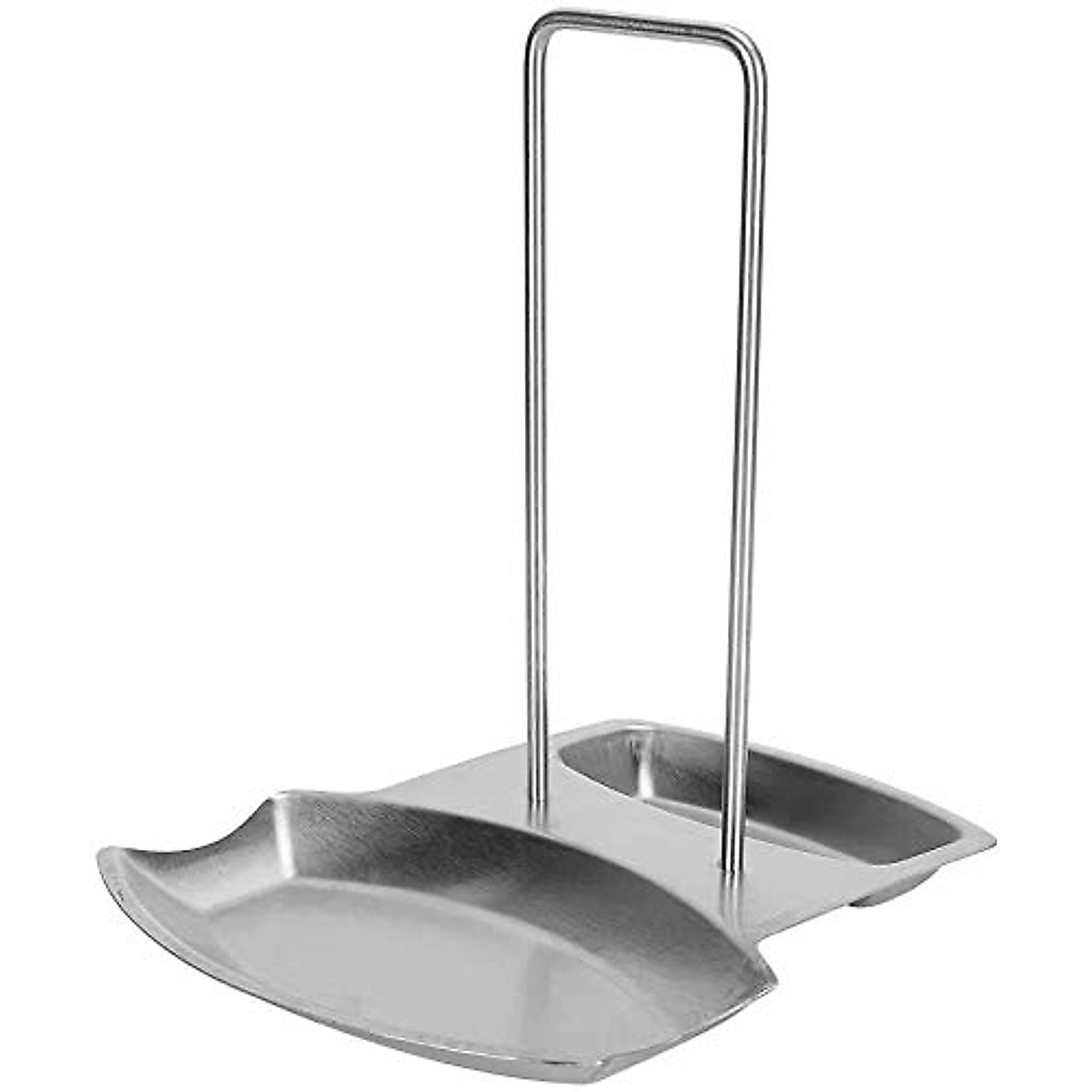 DRNKS Spoon Frame Stand Lid Organizer Lid Storage Rack 304 Stainless Steel Thick Pot Lid Stand for Home Kitchen Applicable to kitchen stove