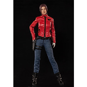 HiPlay 1/6 Scale Female Seamless Action Figure Set- Zombie Killer, Head+Costume+Accessory Full Set - 12 inch Super Flexible Figure Doll Set SET-021