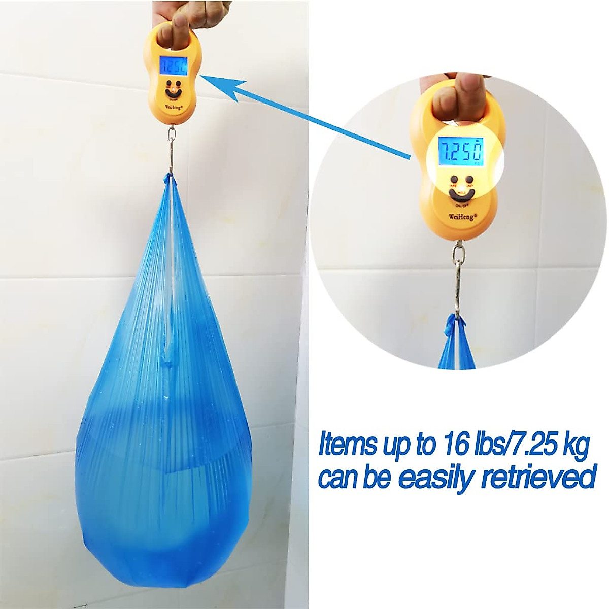 4 Gallon Trash Bag,Thicken Value Small Colorful Trash Bags with Handle,200 Counts Small Garbage Bags Wastebasket Trash Can for Bathroom Bedroom Office Kitchen