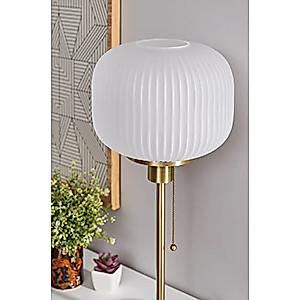 Adesso 4277-21 Hazel Table Lamp, 22 in, 60W, Antique Brass, 1 Table Lighting