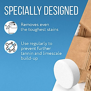 Impresa [10 Pack] Tea Maker Cleaner for Breville BTM100 Tea Maker and More, Safe and Non-Corrosive Tablets Help to Control the Build-Up of Limescale - Tea Maker and Cup Stain Remover