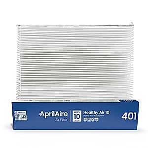 AprilAire 401 Replacement Furnace Filter for AprilAire 2400, Space-Gard 2400 Whole-House Air Purifiers - MERV 10, 16x25x6 Air Filter (Pack of 1)