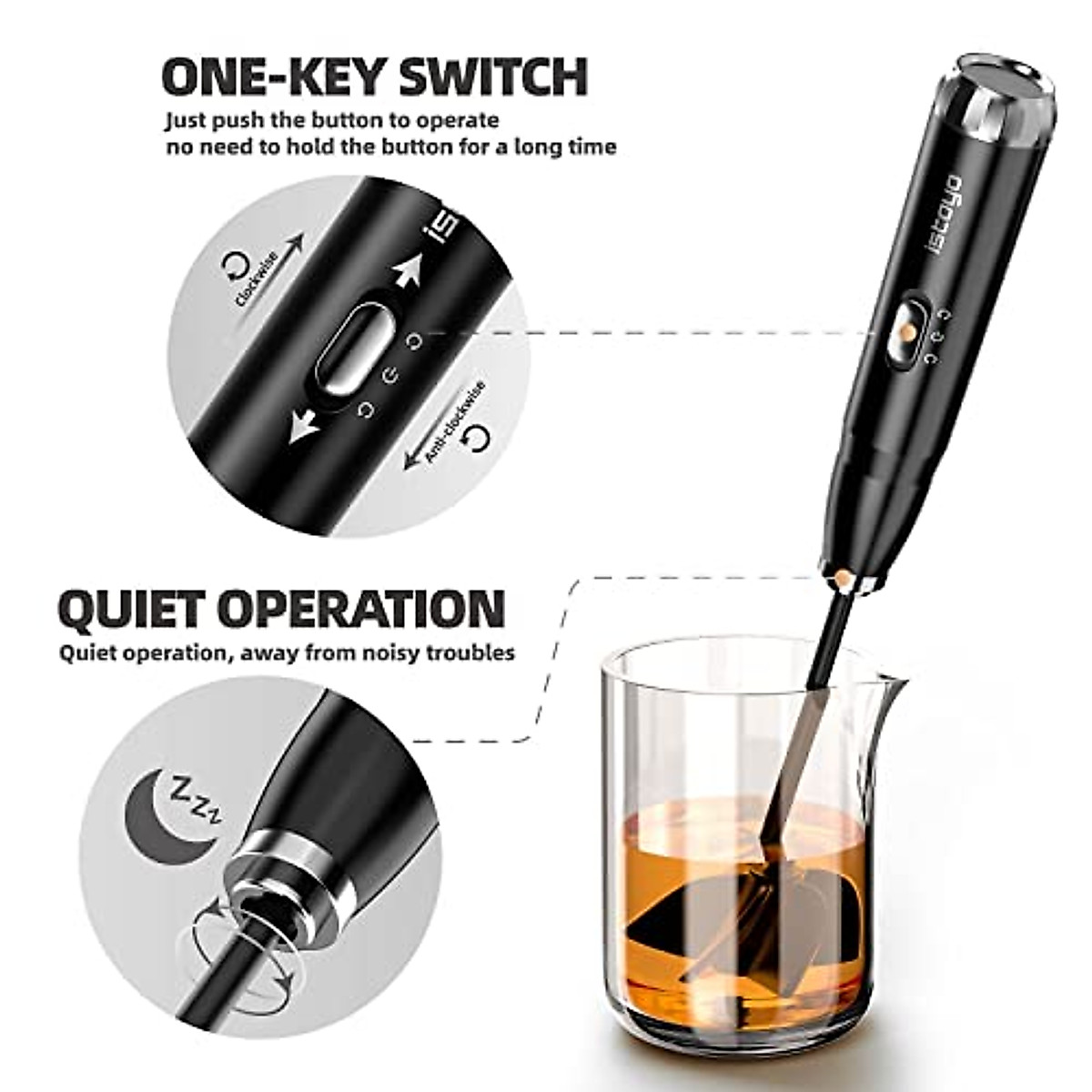 ISTOYO Premium Resin Mixer, Handheld Battery Epoxy Mixer for Saving Your Wrist, Epoxy Resin Mixer Pro, Resin Stirrer for Resin, Resin Molds, Silicone Molds Mixing, DIY Crafts (Included 4 pcs Paddles)