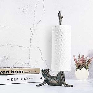 Kitchen Paper Roll Holder Paper Towel Rack Dining Table Kitchen Paper Roll Holder Vertical Paper Towel Storage Rack(2 Pcs)