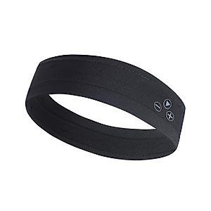 U/B Sleep Headset Headphone Headband Wireless for Side Sleepers Eye Mask Sports Adjustable Hand-Free Voice Control with HD Stereo Speaker for Workout Jogging Yoga Insomnia Air Travel Meditation
