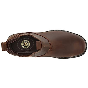 Skechers Men's Blaine Orsen Ankle Boot,Dark Brown,9.5 M US