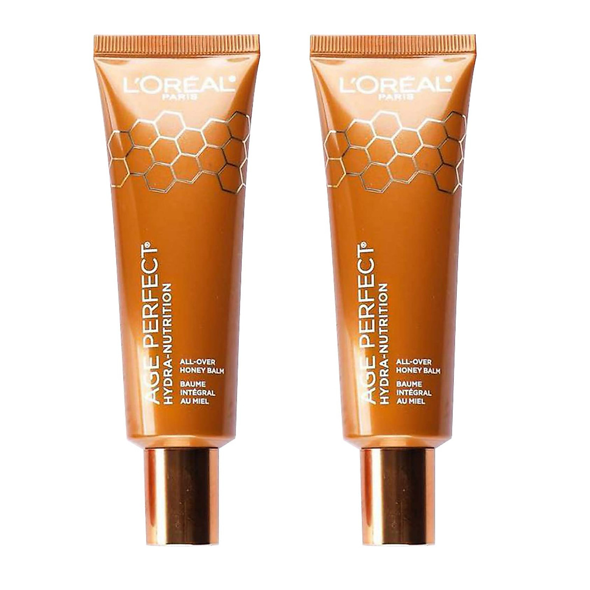 Age Perfect Hydra Nutrition Honey All Over Balm Moisturizer Face, Neck, Chest, and Hands, 1.7 fl oz (Pack of 2)