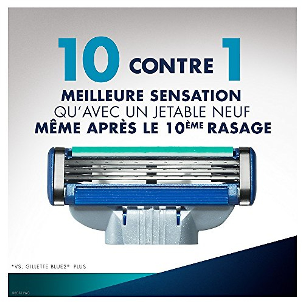 Gillette Mach3 Turbo Razor Blades for Men