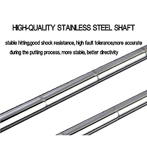 Kids Golf Putter Children Boys Girls Right Handed Golf Clubs Junior Portable Golf Accessories for 3-12 (Red,3-5 Y)