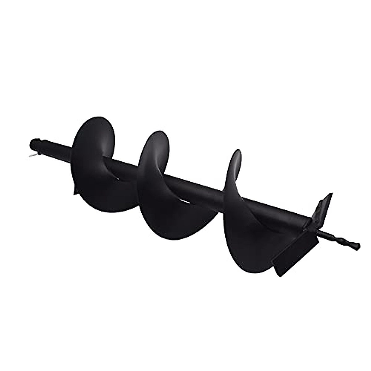 ALL-CARB Auger Drill Bit 8 x 31 inch Garden Auger Spiral Drill Bit Earth Auger Bit Post or Umbrella Hole Digger with 3/4 Shaft