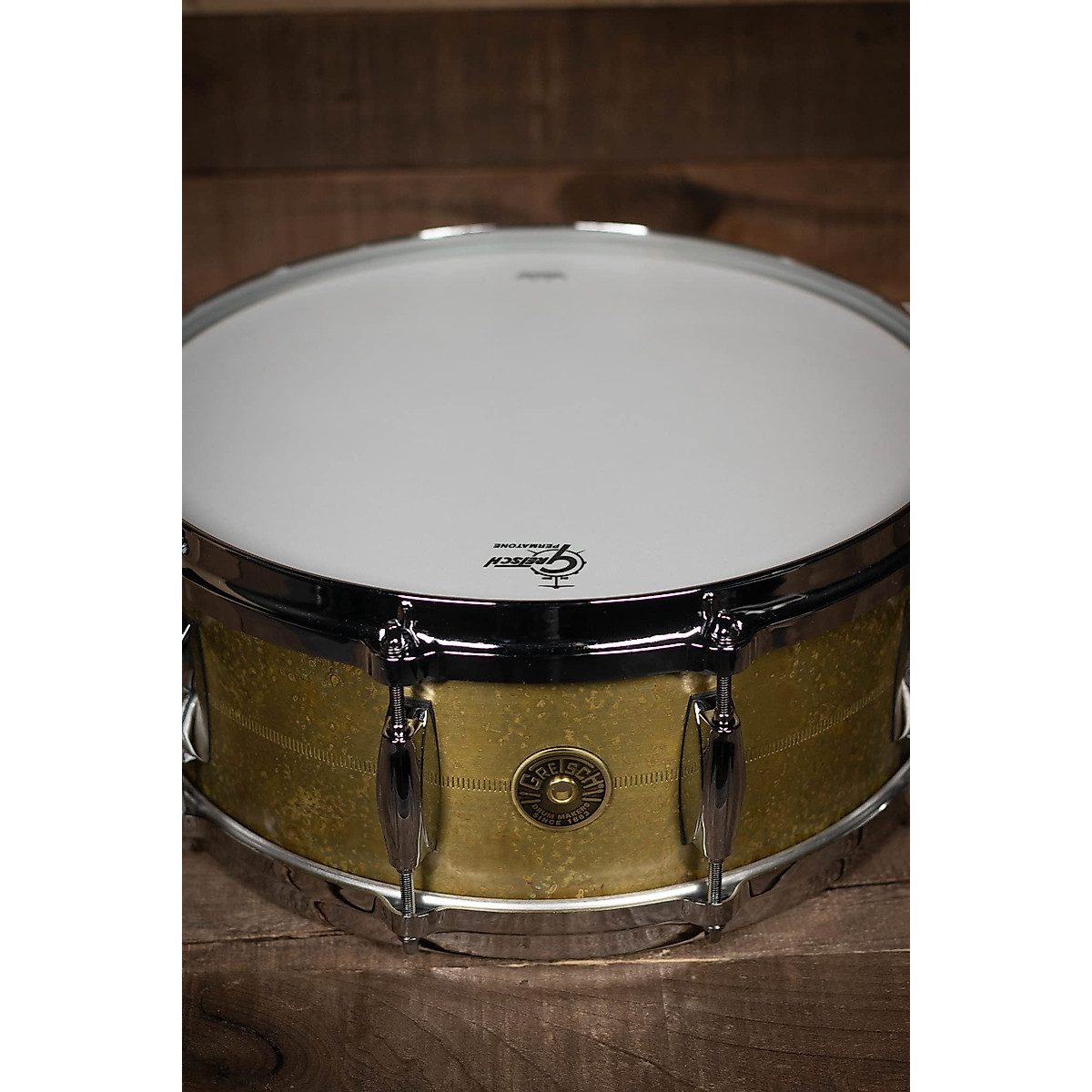 Gretsch Drums Keith Carlock Signature Snare Drum - 5.5 x 14 inch - Vintage Patina