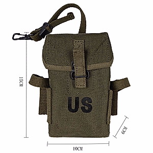 M1956 M1961 Equipment Vietnam War Equipment Replica WW2 US Army Korean War with Long Pouch