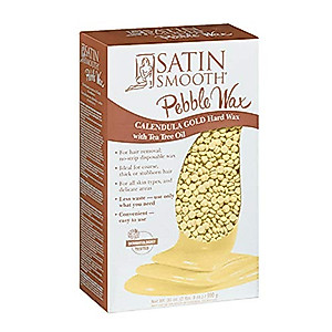 Satin Smooth Calendula Pebble Hard Bead Wax (Strip-less) 35oz
