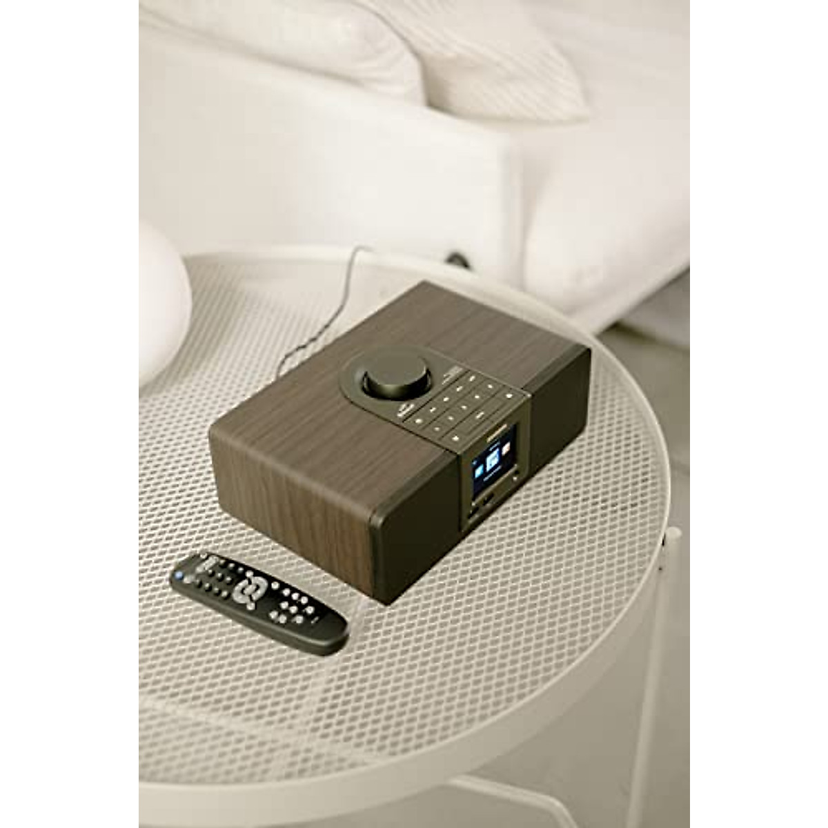 Sangean WFR-32 7-Watt Stereo Wood Cabinet Wi-Fi Internet Radio Media Center with Bluetooth