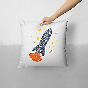 iiRov I Love You to The Moon and Back - Custom Decorative Home Decor Indoor or Outdoor Throw Pillow Cover Plus Cushion Set for Sofa, Bed or Couch (Pillow CASE Cover Plus Cushion)