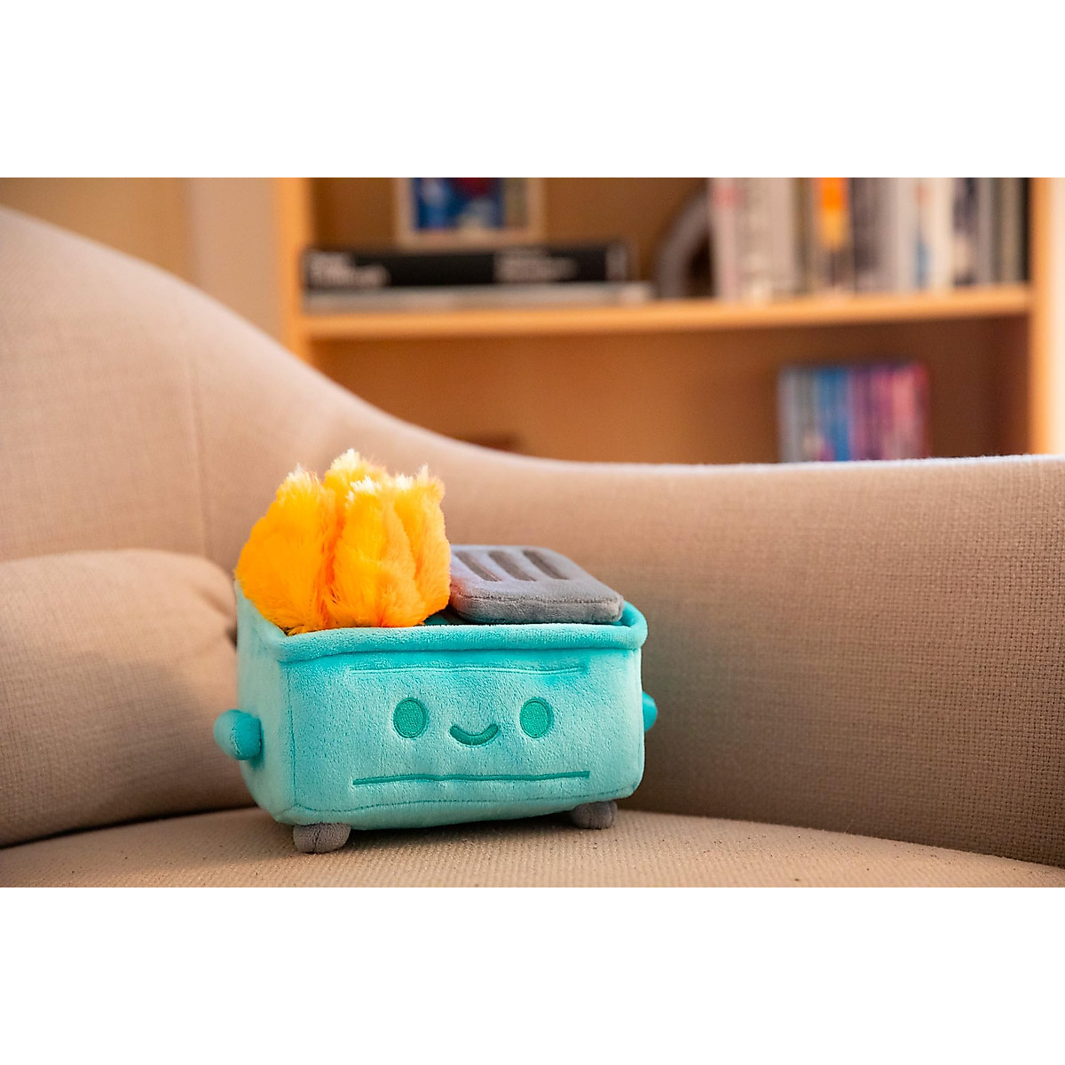 100% Soft Dumpster Fire Plush Figure