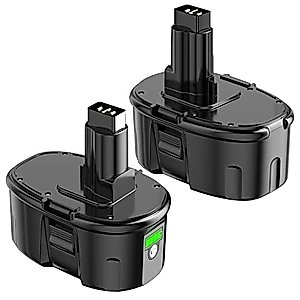 THISSENERGYSYSTEM THISS 2Pack 6.0Ah Lithium-Ion DC9096 DC9098 Replacement for DeWalt 18V Battery XRP DC9099 DW9095 DW9096 DW9098 DC9182 DE9096 DE9095 Compatible with DeWalt Battery 18V Tools