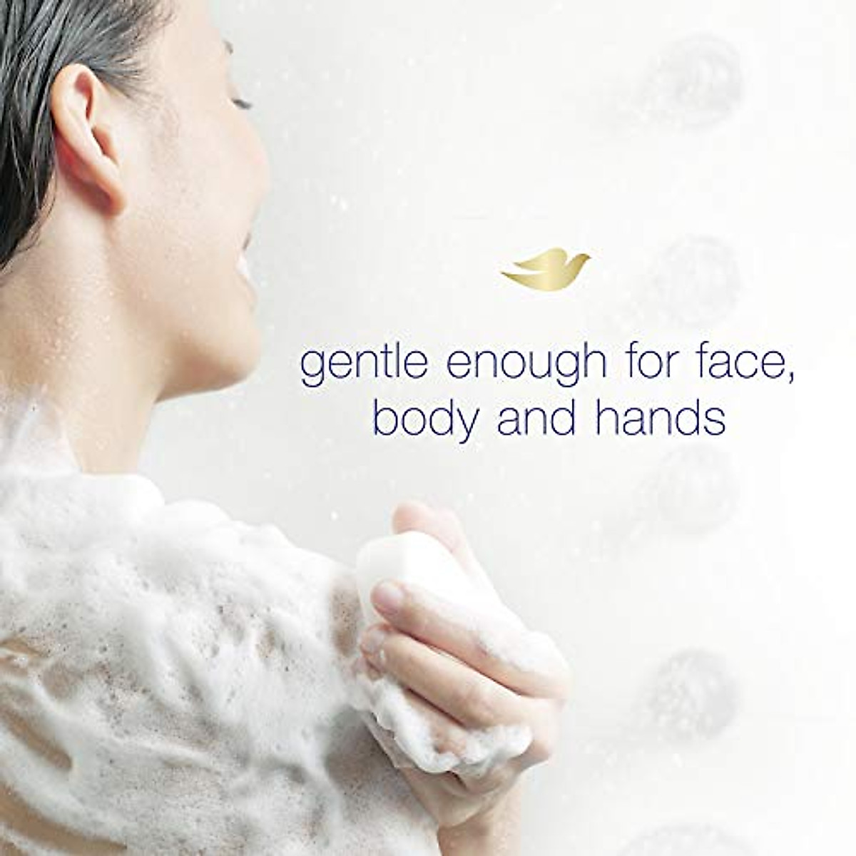 Dove Beauty Bar More Moisturizing Than Bar Soap Sensitive Skin Effectively Washes Away Bacteria, Nourishes Your Skin 3.75 oz 10 Bars