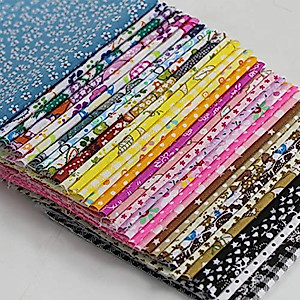 aufodara 35pcs Quilting Fabric Cotton Craft Fabric Bundle Squares Patchwork 10"x10" (25cm x 25cm) DIY Handmade Sewing Scrapbooking Quilting