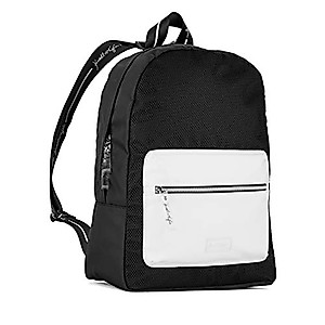 Kendall + Kylie Los Angeles Womens' Colorblock Backpack (Black and White, One Size Fits Most)