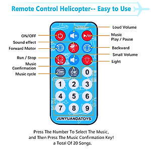 ele ELEOPTION Kids Transport Airplane Toy Aeroplane Infrared Remote Control Plane Toys with Lights and Music for for 3 4 5 6 7 8 Year Old Toddlers Girls Boys