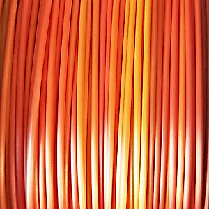 Silk Shiny Fast Color Gradient Change PLA Silk Gold Shiny Red PLA Filament Multicolored FDM 3D Printer PLA Filament 1.75 mm 1KG 3D Printing Material