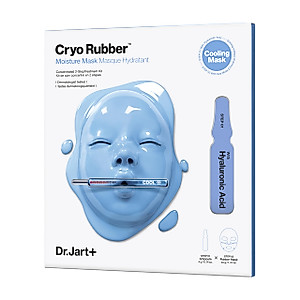 Dr.Jart+ Cryo Rubber Face Mask with Moisturizing Hyaluronic Acid | Korean Skin Care, 1 Pack